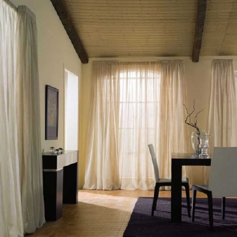 Los tipos de visillos más bonitos - cortinasya